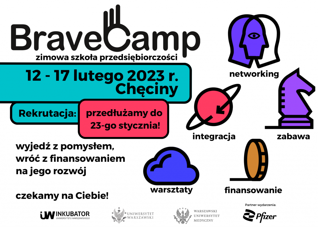 Ruszyła rekrutacja na 9. edycję wyjazdu Brave Camp! – Wydział Chemii ...